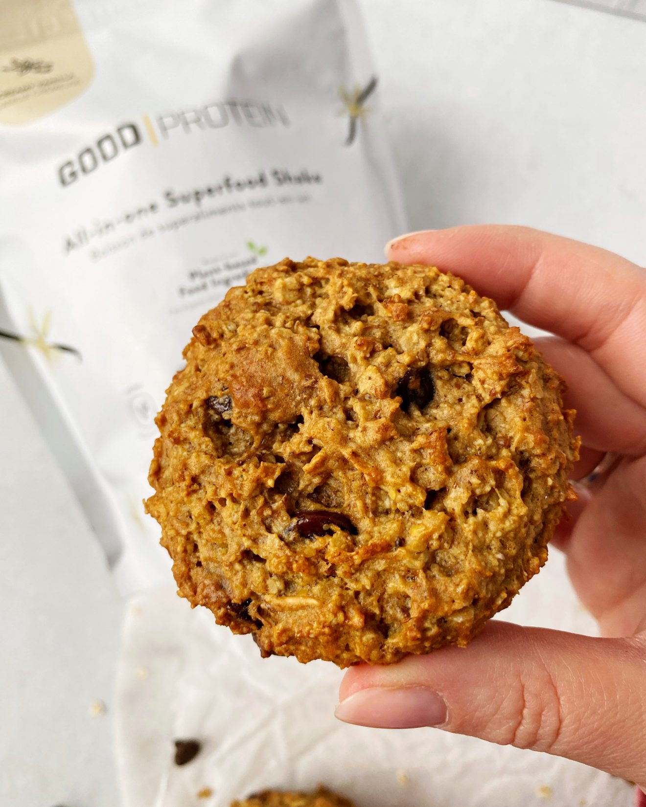 Vegan Protein Oatmeal Cookies | Riri's Recipes