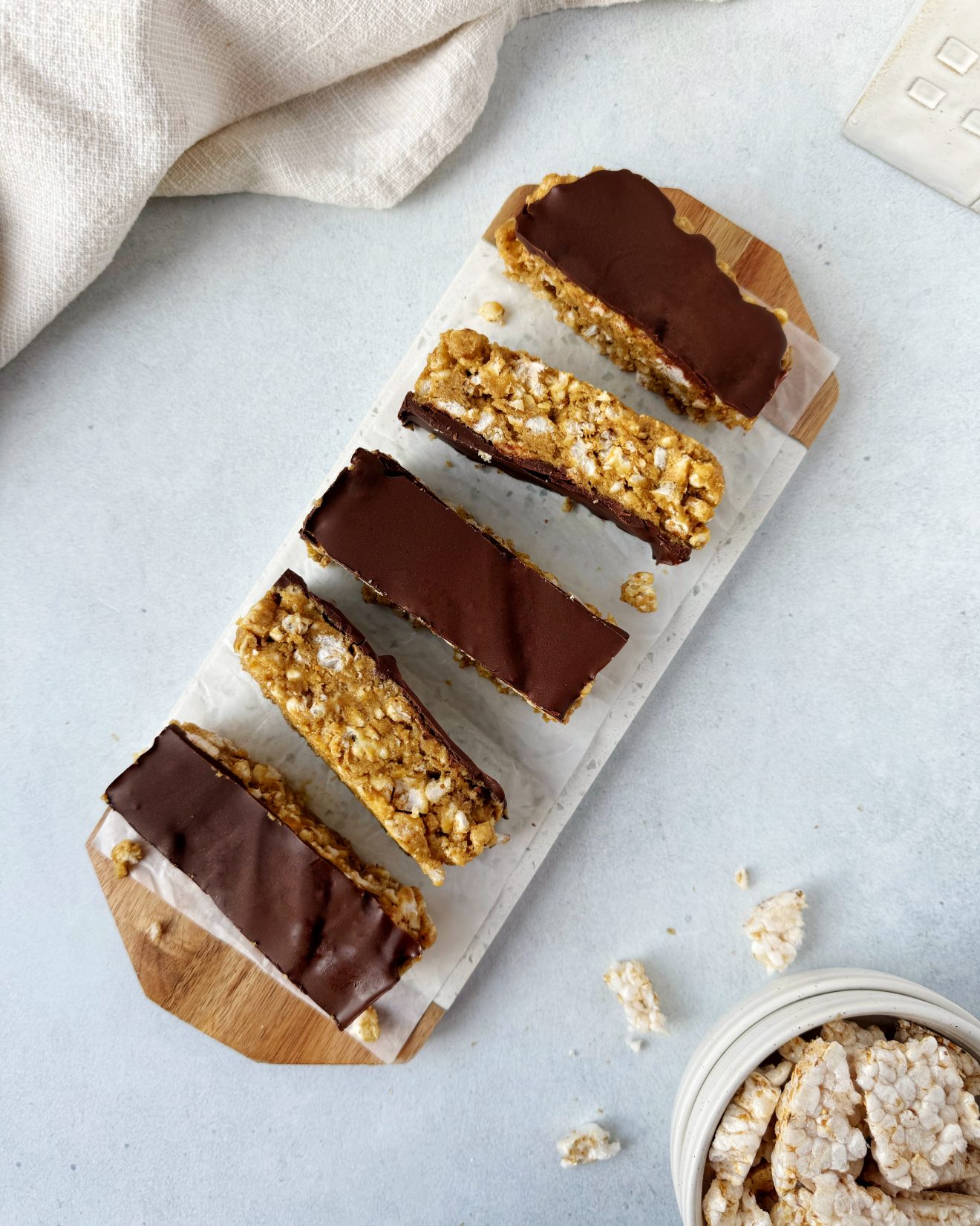 High Protein Rice Cake Bars (Vegan) | Riri's Recipes