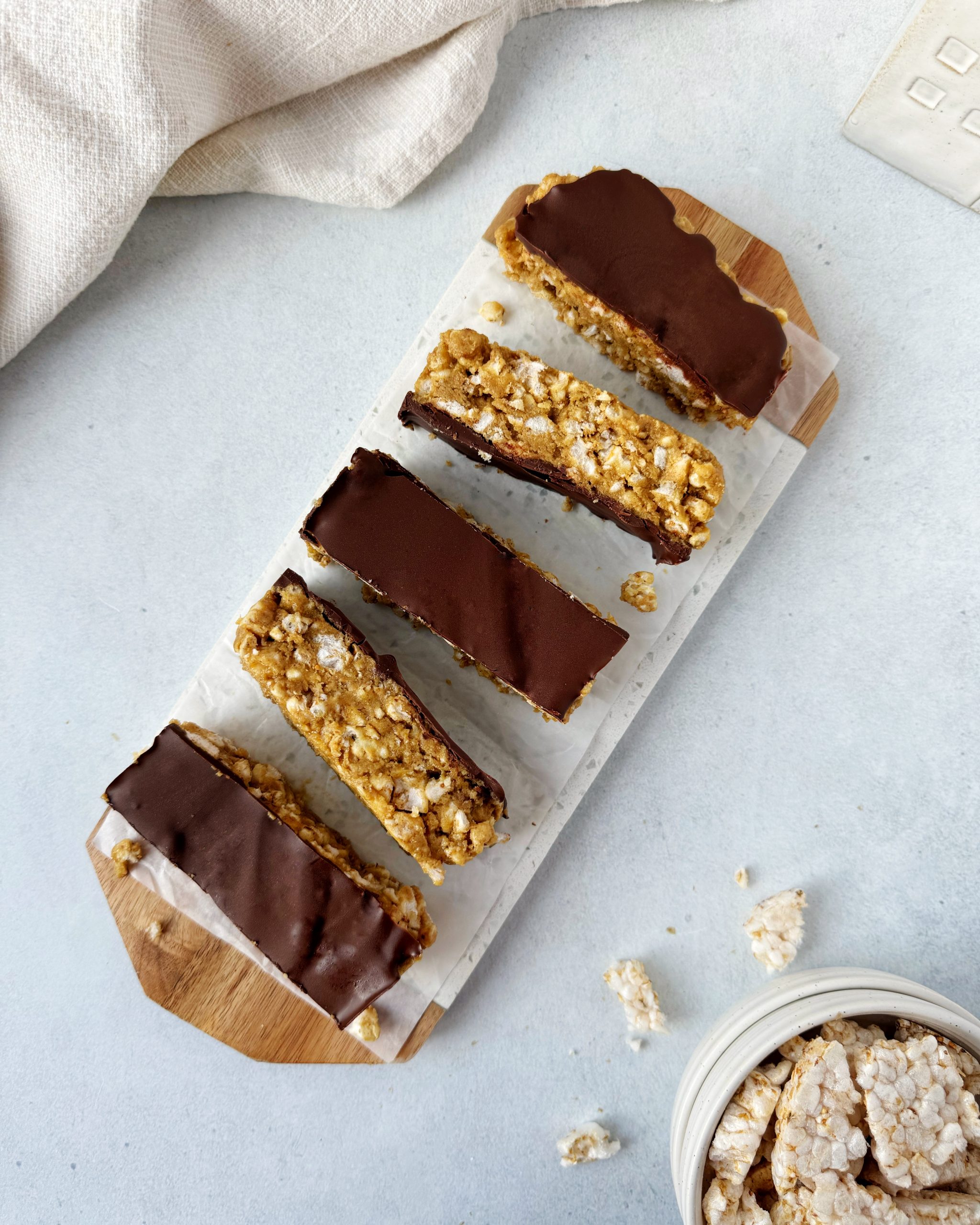 High Protein Rice Cake Bars (Vegan) | Riri's Recipes