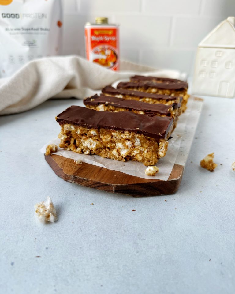 High Protein Rice Cake Bars (Vegan) | Riri's Recipes